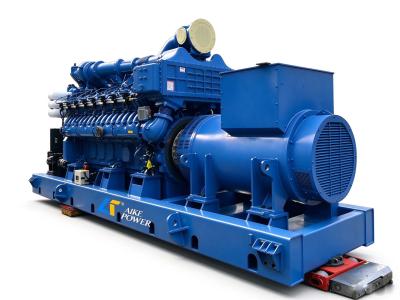 China Yuchai 1.5MW Skid-Mounted Container Gas Generator Set, Customized for Russia Cold Climate for sale