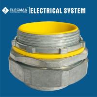 China Zinc Liquid Tight Connector Straight Flexible Conduit Fittings 1/2 to 4 Inch UL Listed for sale