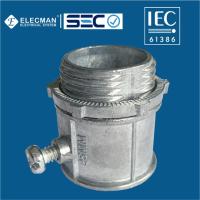 China Zinc EMT Conduit Connector Set Screw to Box Type 16mm to 50mm IEC 61386 for sale