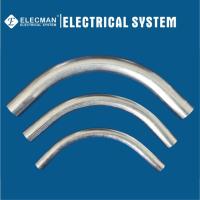 China UL797 Galvanized Steel EMT Conduit Elbow 90 Degree 1/2 to 4 Inch Electrical Metallic Tubing for sale