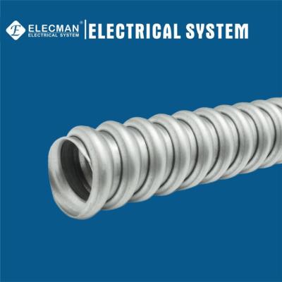 China Galvanised Carbon Steel Flexible Conduit Reduced Wall 3/8 to 4 Inch UL Listed for sale