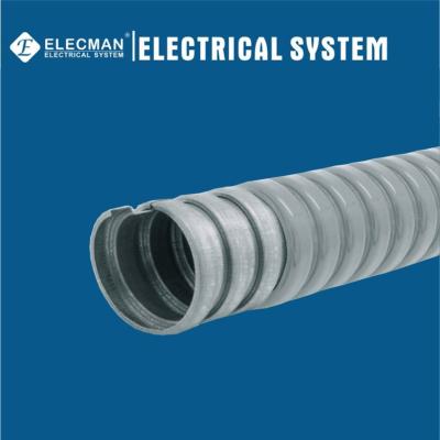 China PVC Coated Galvanized Carbon Steel Flexible Conduit 1/4 to 6 Inch UL Listed for sale