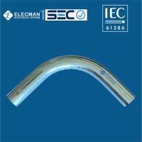China Carbon Steel IEC 61386 EMT Elbow 90 Degree Sleeve Connection 20mm to 50mm for sale