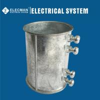 China ELECMAN Zinc EMT Set Screw Coupling Connector 1/2 to 4 Inch UL Listed Conduit Fitting for sale