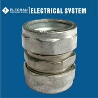 China ELECMAN Zinc EMT Compression Coupling 4 Inch EMT Conduit to EMT Conduit UL Listed for sale
