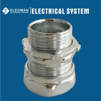 China SCCN EMT Connector Compression Type 2 Inch 1 Inch Conduit Connector for sale