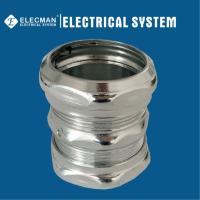 China ELECMAN Steel EMT Conduit Coupling Compression Type 1/2 to 4 Inch UL Listed for sale
