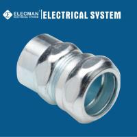 China Steel EMT Conduit Fittings Compression to IMC / Rigid Threaded Coupling for sale