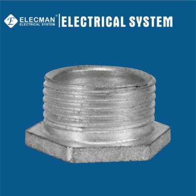 China ELECMAN Malleable Iron 2 Inch Rigid Conduit Nipple Threaded Connection UL Listed for sale