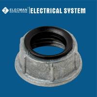 China ELECMAN Zinc IMC Rigid Conduit Insulated Bushing Threaded Connection 1/2 to 4 Inch for sale