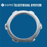 China Zinc Plated Steel IMC Rigid Conduit Locknut 2 to 4 Inch Without Grounding Screw for sale