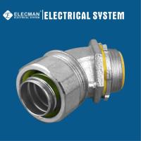 China Malleable Iron Liquid Tight Conduit Connector 45 Degree 3/8 to 4 Inch NPT for sale