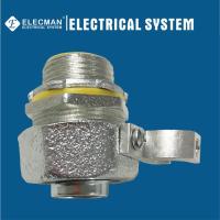 China Malleable Iron Liquid Tight Conduit Connector Straight with Grounding Lug 1/2 to 4 Inch for sale