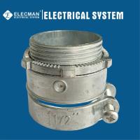 China Zinc Squeeze Connector Straight Flexible Conduit to Box Type 1/2 to 4 Inch UL Listed for sale