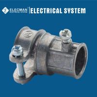 China Zinc Combination Flexible Conduit Fittings Flex to EMT Couplings 1/2 to 1 Inch for sale