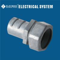 China Zinc 4 Inch EMT to Flex Connector Combination Coupling 1/2 to 1 Inch UL Listed for sale