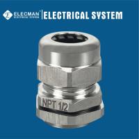 China SS304/SS316 Stainless Steel Waterproof Cable Gland Threaded Type for sale