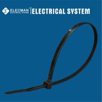 China PA66 Nylon Plastic Wire Cable Zip Tie Self-Locking Type for sale