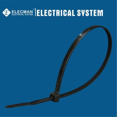 China PA66 Nylon Plastic Wire Cable Zip Tie Self-Locking Type for sale