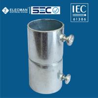 China IEC 61386 Steel EMT 2 Inch Conduit Coupling Set Screw Connection 20mm to 50mm for sale