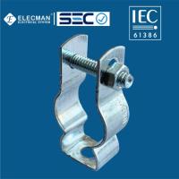China Pre Galvanized Steel EMT Rigid Conduit Hanger with Bolts 20mm to 50mm IEC 61386 for sale