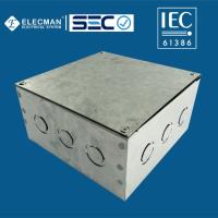 China ELECMAN IEC 61386 Steel Electrical Junction Box Outdoor 200x200x100mm for sale
