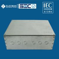 China ELECMAN IEC 61386 Galvanized Steel Electrical Junction Box 400x300x150mm for sale