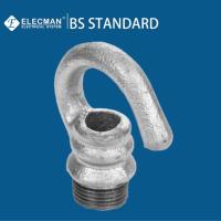 China Malleable Iron Suspension Male Conduit Hook BS4568 20mm 25mm for sale