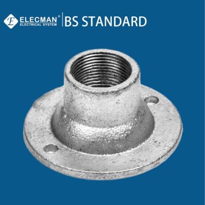 China IP65 Galvanized Malleable Iron Female Dome Cover 20mm 25mm BS4568 for sale