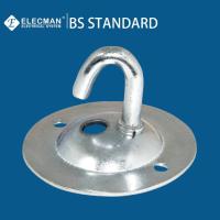 China BS4568 20mm Galvanized Steel Hookplate Circular Type for Conduit Boxes for sale