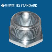 China BS4568 Zinc Plated Steel Screwed Reducer 20mm to 32mm for Conduit for sale