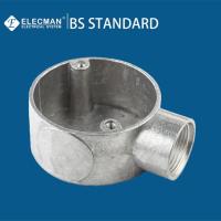 China BS4568 20mm-32mm Aluminum Terminal Outlet Box One Way Type for Conduit for sale
