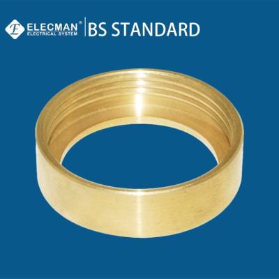 China Anti Oxidation BS4568 Female Brass Conduit Bushing 20mm-32mm for sale