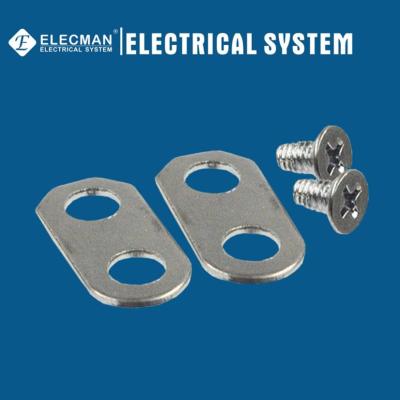 China ELECMAN Steel Weatherproof Outlet Box Fittings Mounting Lugs UL Listed 2 Pack for sale