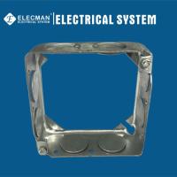 China Square Metallic Junction Receptacle Electrical Outlet Extension Ring 4inch for sale