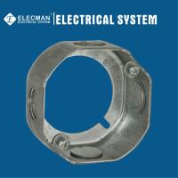 China 4 inch Steel Octagon Electrical Box Extender Extension Ring for sale