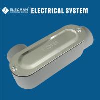 China Aluminum Outlet IMC Rigid Conduit Body Threaded LL Type 1/2