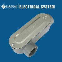 China Threaded LR IMC Rigid Aluminum Conduit Bodies 2 Inch for sale