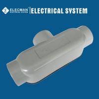 China ELECMAN Aluminum 2 Inch Threaded T Type IMC Rigid Conduit Body UL Listed for sale