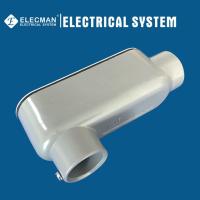 China ELECMAN Aluminum EMT Conduit Body Set Screw LB Type 1/2 to 2 Inch UL Listed for sale