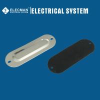 China ELECMAN 1/2 to 2 Inch Aluminum Conduit Body Cover with Rubber Gasket UL Listed for sale