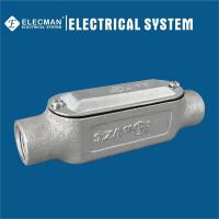 China ELECMAN Form 5 Malleable Iron C Type Conduit Body 1/2-4 in IMC Rigid Threaded for sale