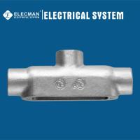 China ELECMAN Form 5 Malleable Iron IMC Rigid Threaded TB Conduit Body 1/2 to 4 Inch for sale