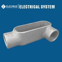 China IMC Rigid Threaded LL Form 7 Condulet Conduit Body Gray Iron 1/2