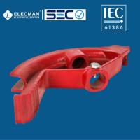 China ELECMAN IEC Malleable Iron EMT Rigid Conduit Bender 1 inch 32mm with Handle for sale