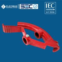 China ELECMAN IEC Malleable Iron EMT Rigid Conduit Bender 1 inch 32mm with Handle for sale