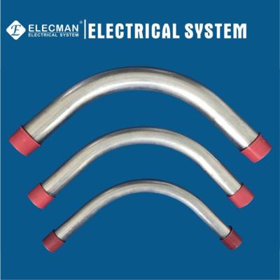 China Galvanized Steel IMC Conduit Elbow 90 Degree UL1242 1/2 to 4 Inch for sale