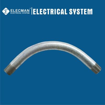 China 3 Inch HDG Threaded IMC Conduit Elbow 90 Degree UL1242 Standard for sale