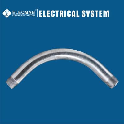 China UL6 3 Inch Rigid Steel Conduit Elbow 90 Degree RSC Elbow Electrical Conduit Fitting for sale