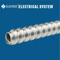 China Galvanized Steel Reduced Wall Flexible Conduit 3/4 Inch UL Listed 50m Roll for sale